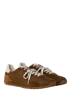 Karl Lagerfeld Astra Volley Suede Sneakers - Brown