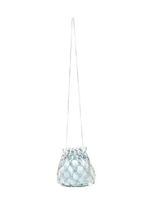 Rosantica Selene Capri Embellished Cross Body Bag - Silver