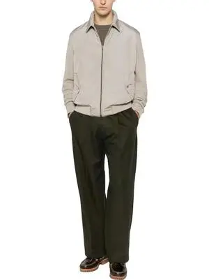 Herno Panelled Waffle-knit Jacket - Neutrals