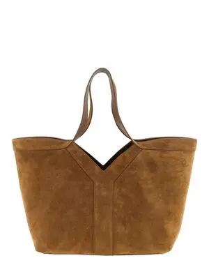 Saint Laurent SAINT LAURENT Small 'Y' Shopping Bag Brown