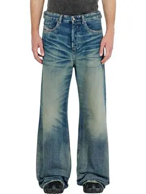 DIESEL® D-rise Relaxed Low Waist Jeans - Blue
