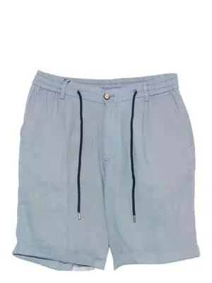 OUTFIT Drawstring-waist Shorts - Blue