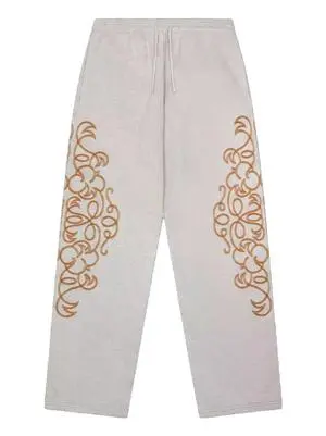 DENIM TEARS Embroidered Track Pants - Grey