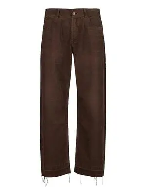 Celine Corduroy Jeans - Brown