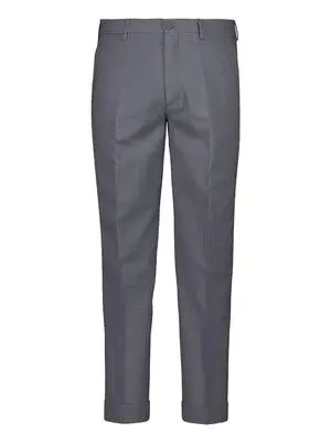 Dior Virgin Wool Chino Pants - Grey