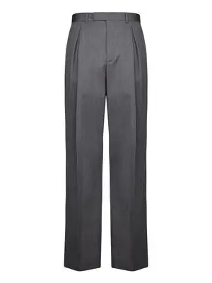 Dior Pleated Trousers - Grey