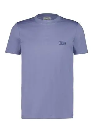 Dior T-SHIRT REGULAR FIT S/S DIOR ICONS COTTON Blue