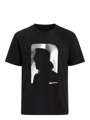 Karl Lagerfeld Graphic-print T-shirt - Black