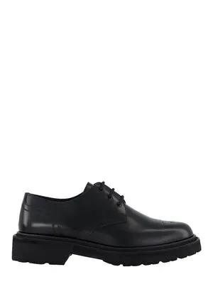 Celine Derby 30 Ranger Leather Shoes - Black