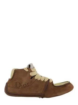 Dior Roadie Suede Nubuck Boots - Brown