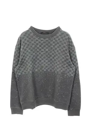 LOUIS VUITTON Damier Sweatshirt - Grey