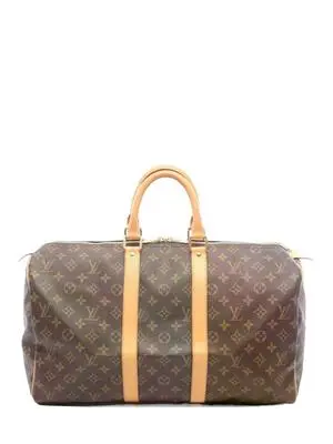 LOUIS VUITTON Keepall 45 Boston Bag - Brown