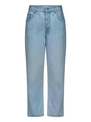 TWP Mid-rise Cropped Jeans - Blue