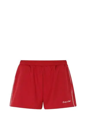 SPORTY & RICH Shorts - Red
