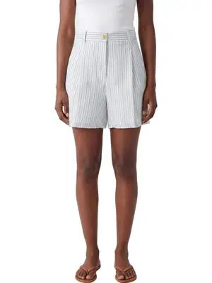 SEMICOUTURE Striped Shorts - Multicolor