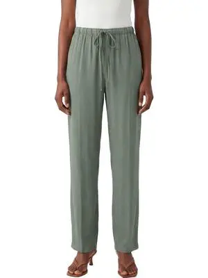 SEMICOUTURE Drawstring Trousers - Green