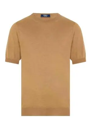 Fedeli Short-sleeve T-shirt - Brown