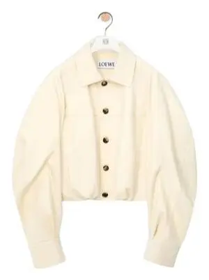Loewe Button-fastening Jacket - Ivory