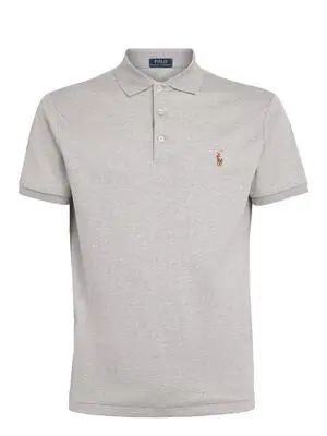 Polo Ralph Lauren Pima Cotton Slim Polo Shirt - Grey