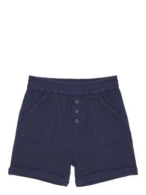 TARTINE ET CHOCOLAT Cotton Chino Shorts - Navy