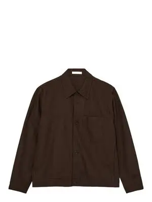 Norse Projects Collared Long-sleeved Shirt - Black