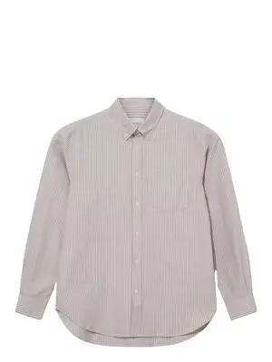 Norse Projects Long-sleeved Striped Shirt - Gray