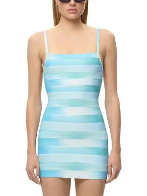 Herve Leger The Charlie Dress - Reef Multi