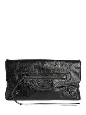 Balenciaga Le City Clutch - Black