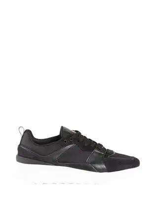 Roberto Cavalli Panelled Logo-plaque Sneakers - Black