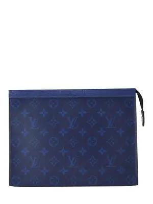 LOUIS VUITTON Taigarama Pochette Voyage - Blue