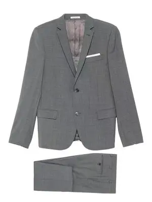 DANIELE ALESSANDRINI Single-breasted Tailored Suit - Grey