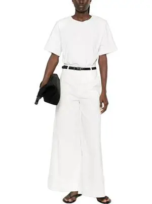 WEILI ZHENG Weili Zheng Padded Shoulder Short Sleeve T-Shirt