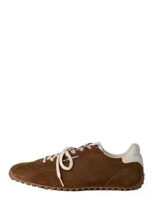 Karl Lagerfeld Astra Volley Suede Sneakers - Brown