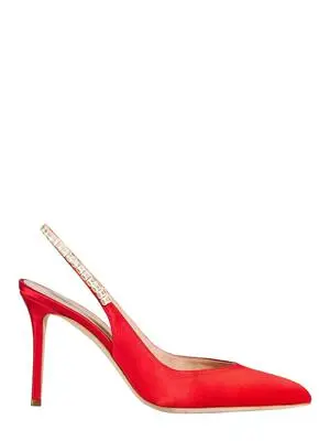 TEMPERLEY LONDON Raven Slingback Pumps Red
