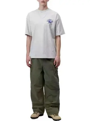 Carhartt Work In Progress Built Different Logo-print Short-sleeve T-shirt - Grey