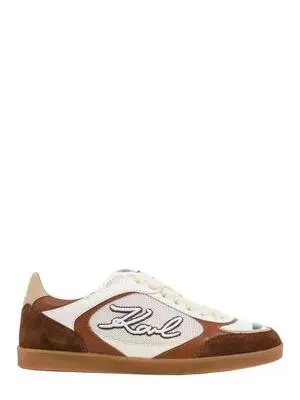 Karl Lagerfeld Logo Sneakers - Brown