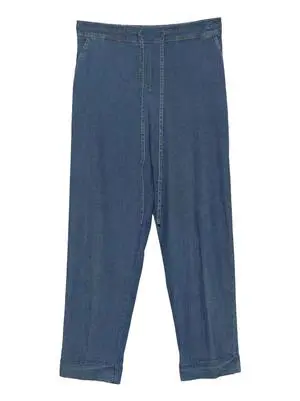 ZANETTI ZANETTI Drawstring Waist Trousers