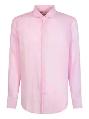 MC2 SAINT BARTH Linen Shirt - Pink