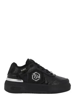 Philipp Plein Sk8r Plein Low-top Sneakers - Black