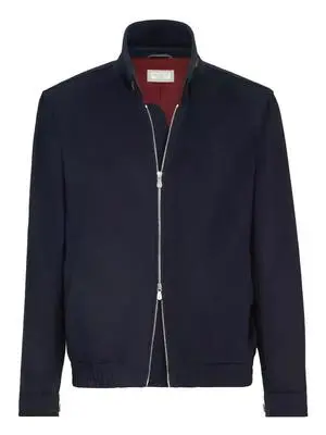 Brunello Cucinelli Zip-up Jacket - Blue