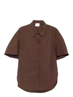 Sú Short-sleeve Shirt - Brown