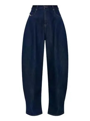 DIESEL® 1987 D-khelz Wide-leg Jeans - Blue