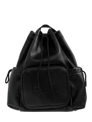 EA7 Emporio Armani Logo-Embossed Drawstring Backpack