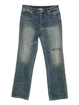 COLE BUXTON Distressed Faded Jeans - Blue