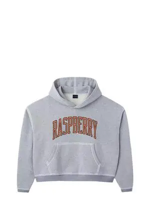 GV GALLERY Contrast Stitch Hoodie - Grey