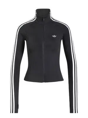 Adidas Side-stripe Zip-up Track Jacket - Black