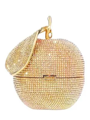 Judith Leiber Apple Clutch Bag - Gold
