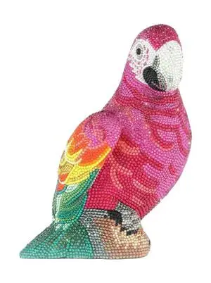 Judith Leiber Parrot Clutch Bag - Pink