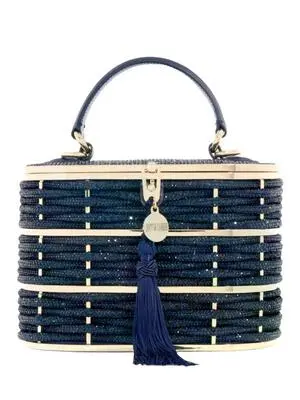 JUDITH LEIBER Judith Leiber Willow Crystal-Embellished Tote Bag