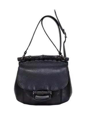 Gucci Bamboo Nouveau Shoulder Bag - Black